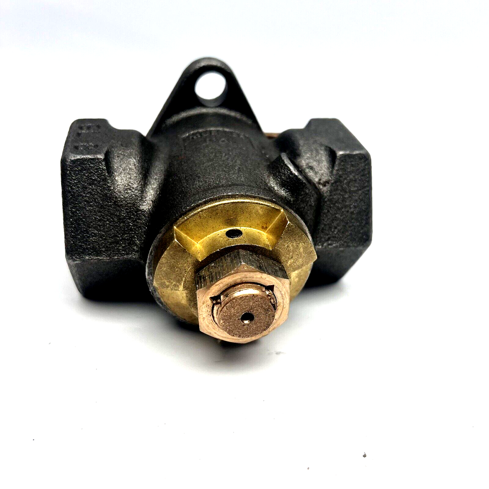 GAS METER VALVE 175 PSIG BLACK IRON BODY BRASS LOCK WING 1-1/4" | eBay