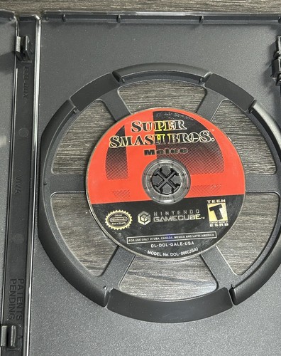 Super Smash Bros. Melee (Nintendo GameCube, 2001) Disc Only Blank Case ...