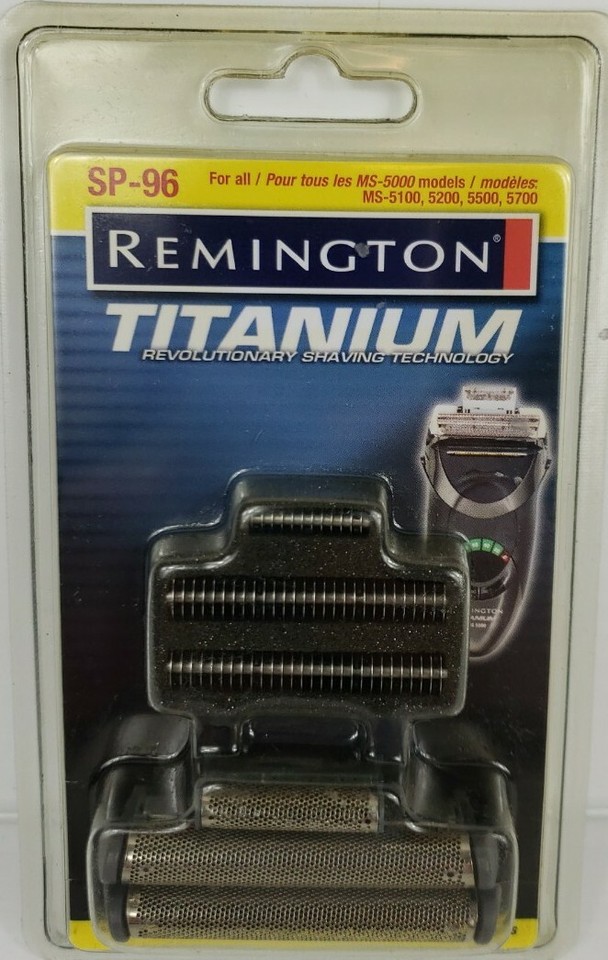 Remington SP-96 Titanium Replacement Screens & Cutters Shaving Heads | eBay