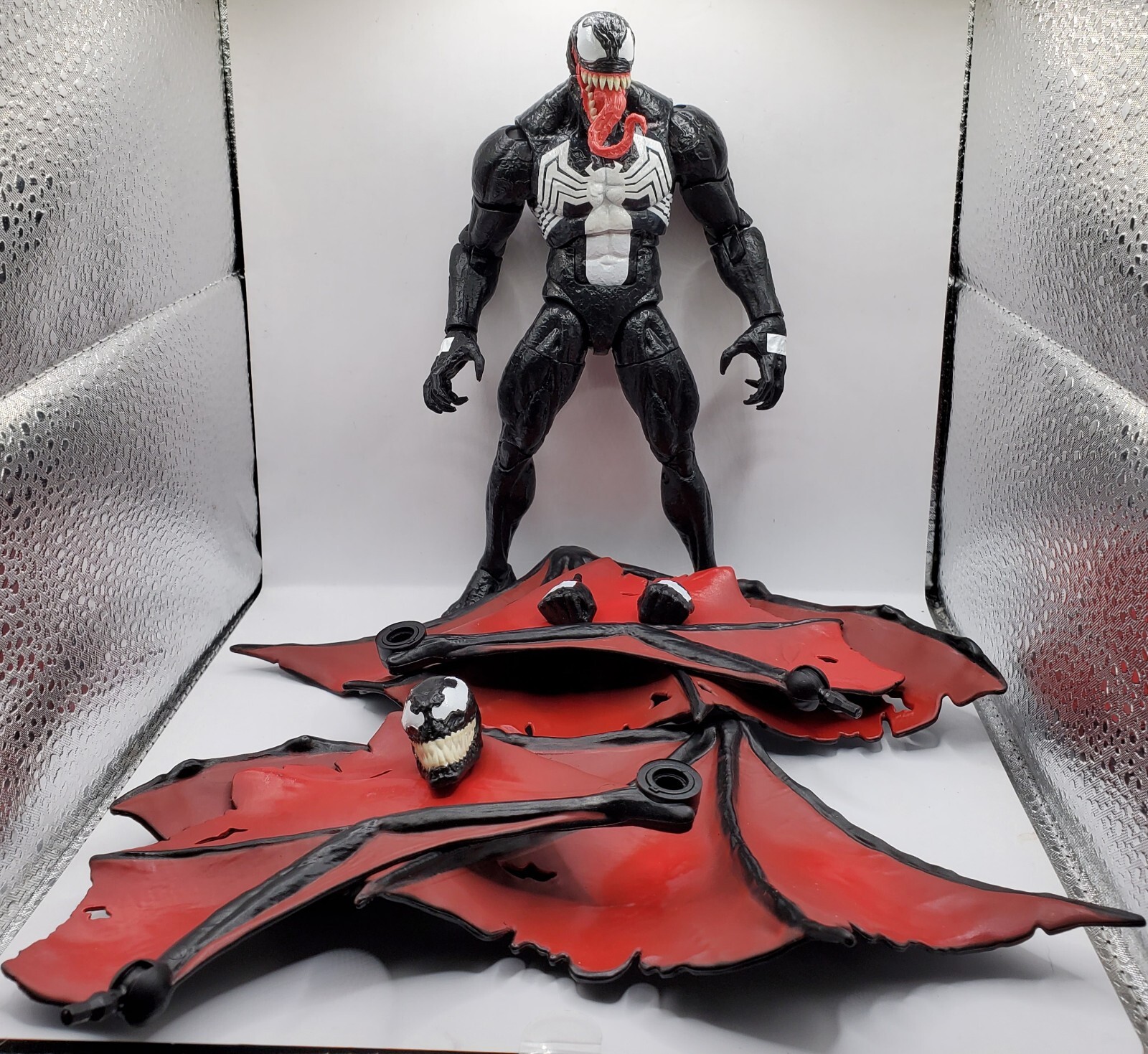 Marvel Legends King in Black Winged VENOM Eddie Brock 6" Action Figure ...