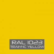MIPA RAL 1023 TRAFFIC YELLOW ACRYLIC SPRAY PAINT 400ML COLOUR AEROSOL ...