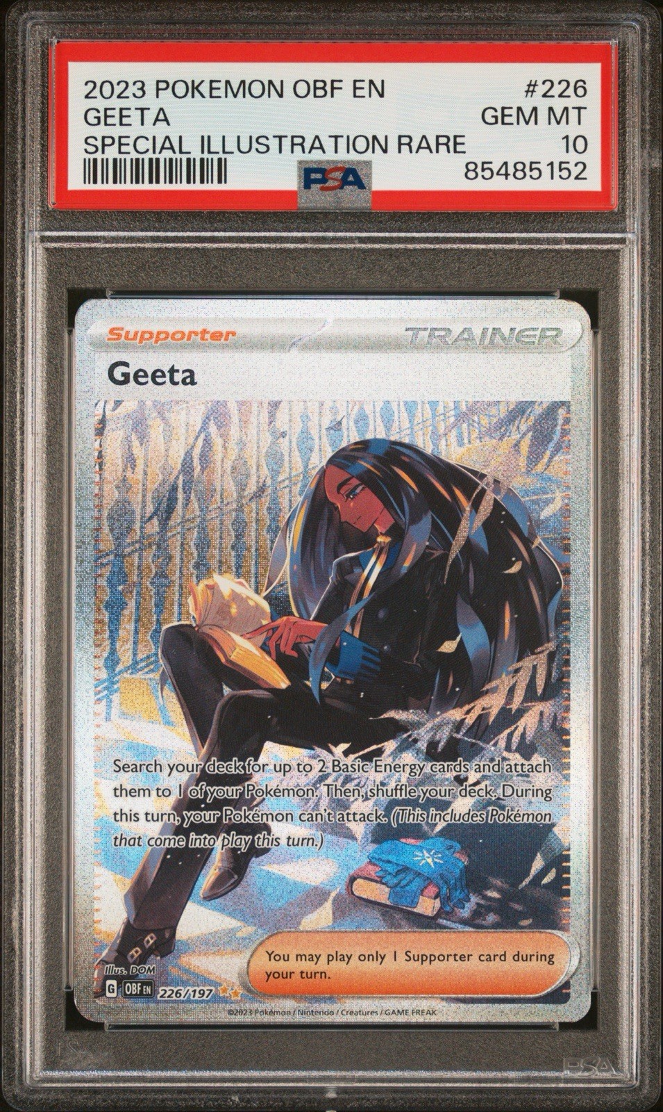 Geeta 2023 Scarlet & Violet: Obsidian Flames #226/197 Special ...