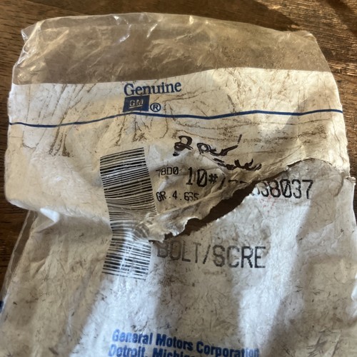 2 NOS General Motors OEM 12338037 Bolts | eBay