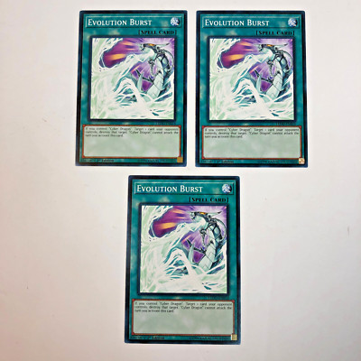 (3) YuGiOh! EVOLUTION BURST: LEDD-ENB14 COMMON 1st Edition NM | eBay