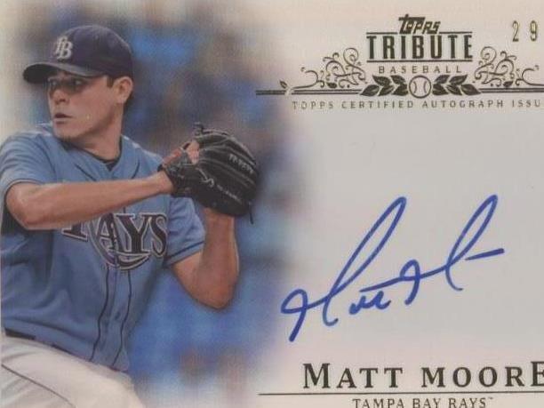2013 Topps Tribute - Autograph Matt Moore #TA-MM2 Blue /50 (AU) for ...