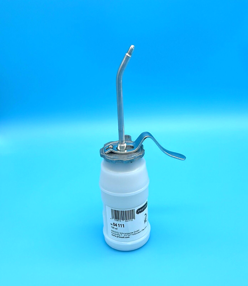 PRESSOL 04 111 DIY oiler-150 ml-PE-white EWKP-spout-105 mm | eBay