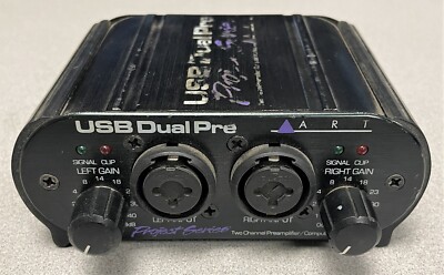 ART USB Dual Pre Two Channel Preamplifier/Computer Interface Project ...