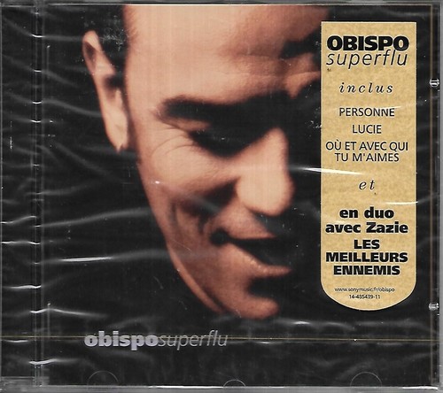 CD 13 TITRES PASCAL OBISPO " SUPERFLU" DE 1997 feat ZAZIE NEUF SCELLE ...