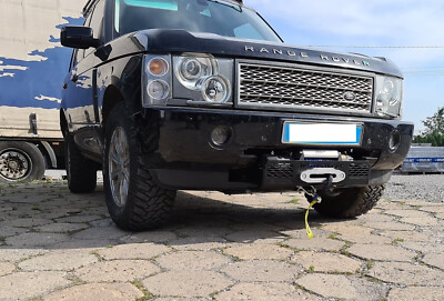 Winch Mounting Plate in Original Bumper for Range Rover L322 L 322 2002 ...