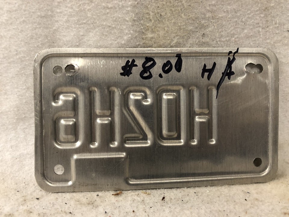 2007 Georgia Hobby Antique Motorcycle License Plate | eBay