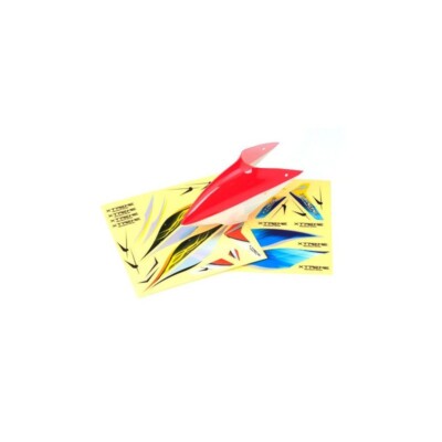 MCPX012-R Un-Painted Canopy (Type B) w/tail fin sticker red | eBay