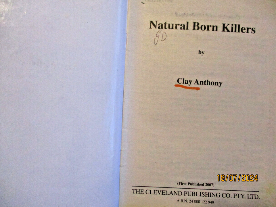 COWBOY WESTERN bulk lot x 2 Clay Anthony NATURAL BORN KILLERS/HIT EM HARD 2007 | eBay Australia