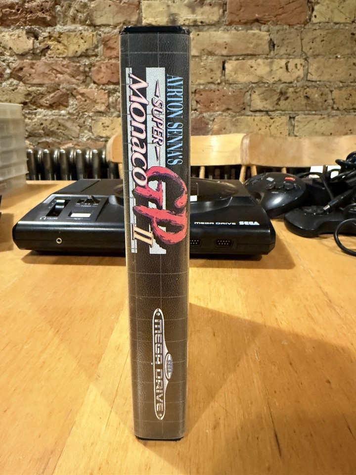 Ayrton Senna’s Super Monaco GP II Sega Mega Drive – PAL – Tested | eBay