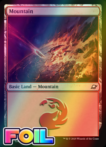x1 Mountain BASIC LAND FOIL EOE Edge of Eternities MTG 273 M/NM 1x | eBay