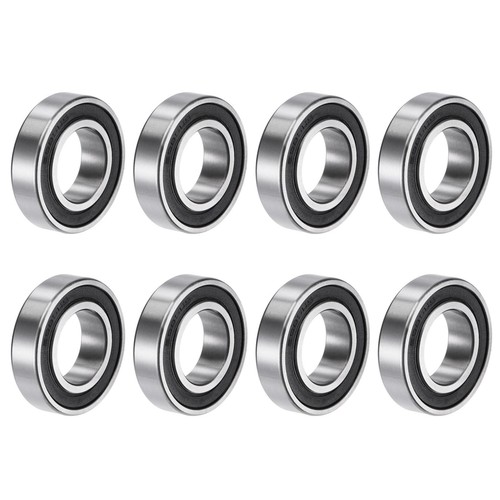 6005-2RS Deep Groove Ball Bearings 25x47x12mm Double Sealed Chrome ...