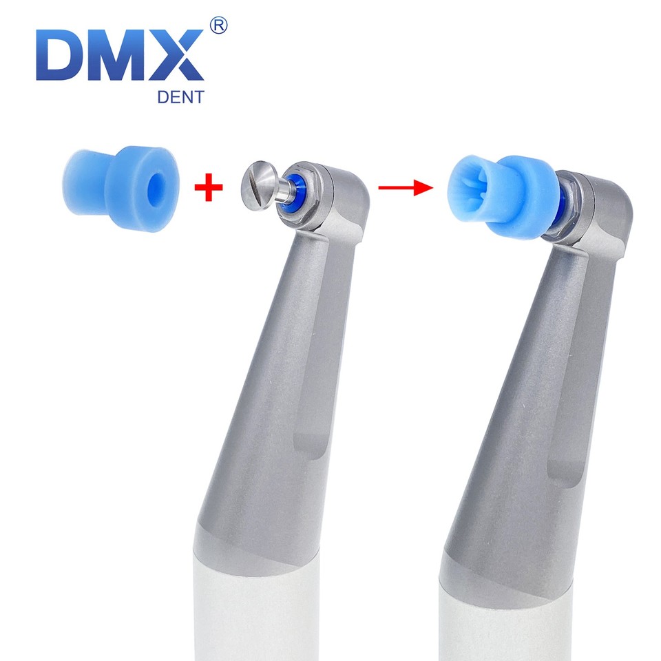 DMXDENT Dental Hygiene Prophy 4:1 Contra Angle Head Handpiece Screw-in ...