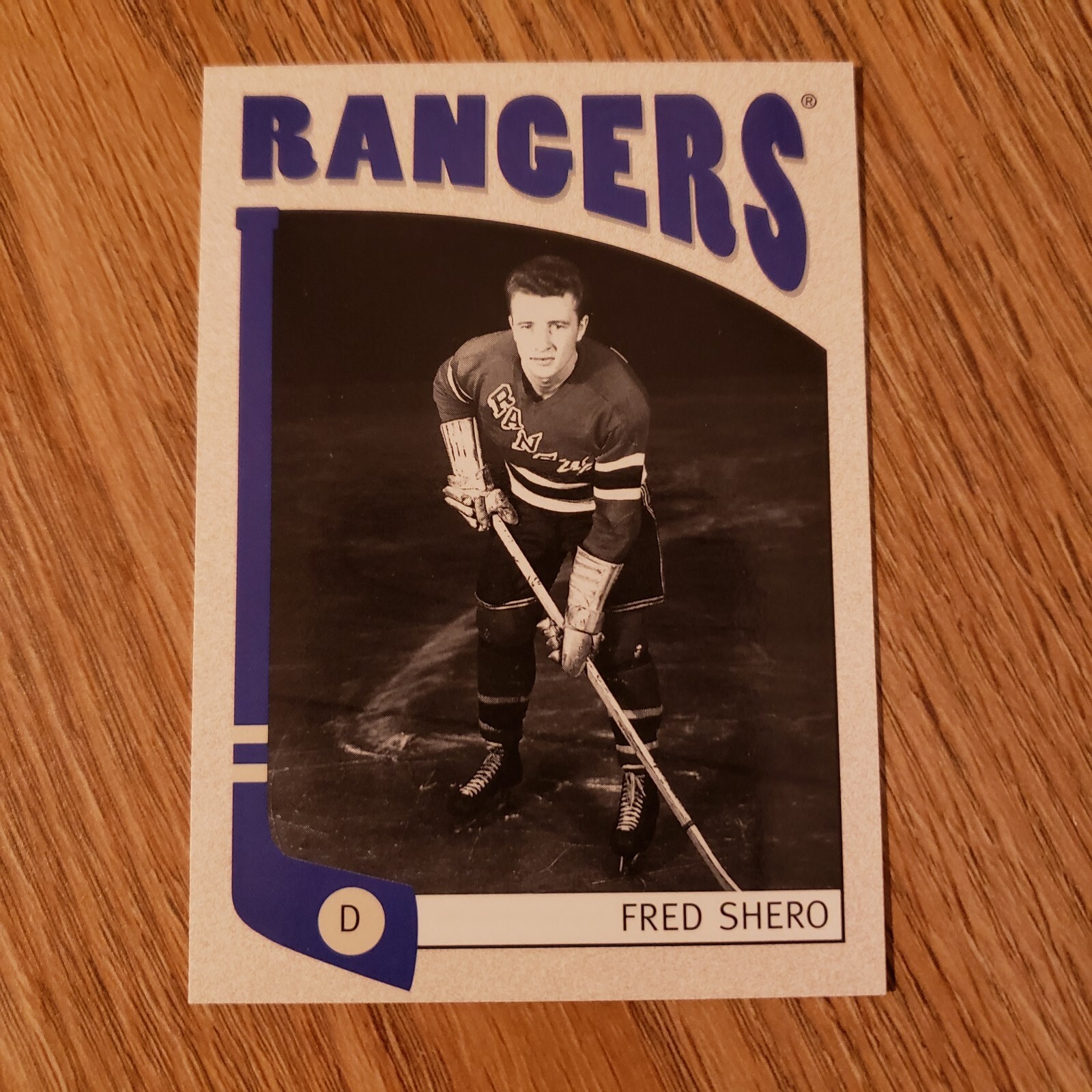 FRED SHERO 2005 ITG Hockey card #407 New York Rangers Philadelphia ...