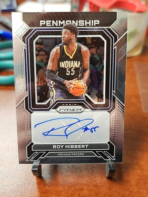 ROY HIBBERT 2022-23 Panini Prizm Penmanship Auto Indiana Pacers 2-Time ...