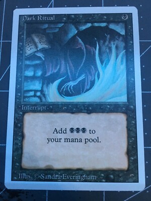 Dark Ritual NM, MTG Revised Edition, English | eBay
