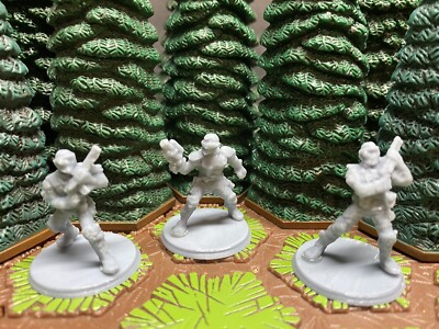 Heroscape Microcorp Agents Jandar’s Oath Wave 3 (3 Pieces) [Custom] | eBay