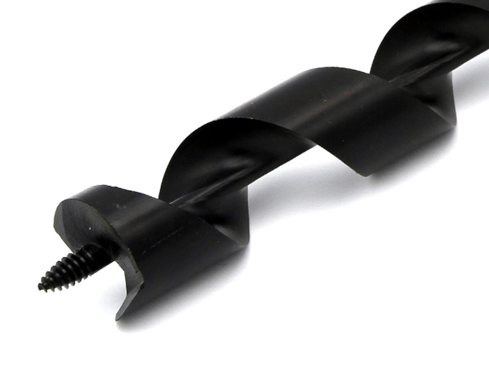 WoodOwl 11/16” x 18” Deep Cut Utility Auger Bit Single Flute PTFE ...