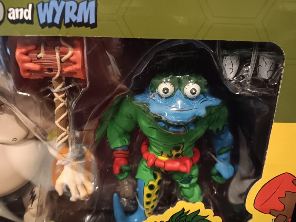 NECA Teenage Mutant Ninja Turtles TMNT Haulathon Tattoo and Wyrm 2-Pack ...