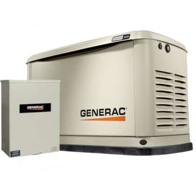 Generac Guardian® 10kW Aluminum Standby Generator System (100A Service ...