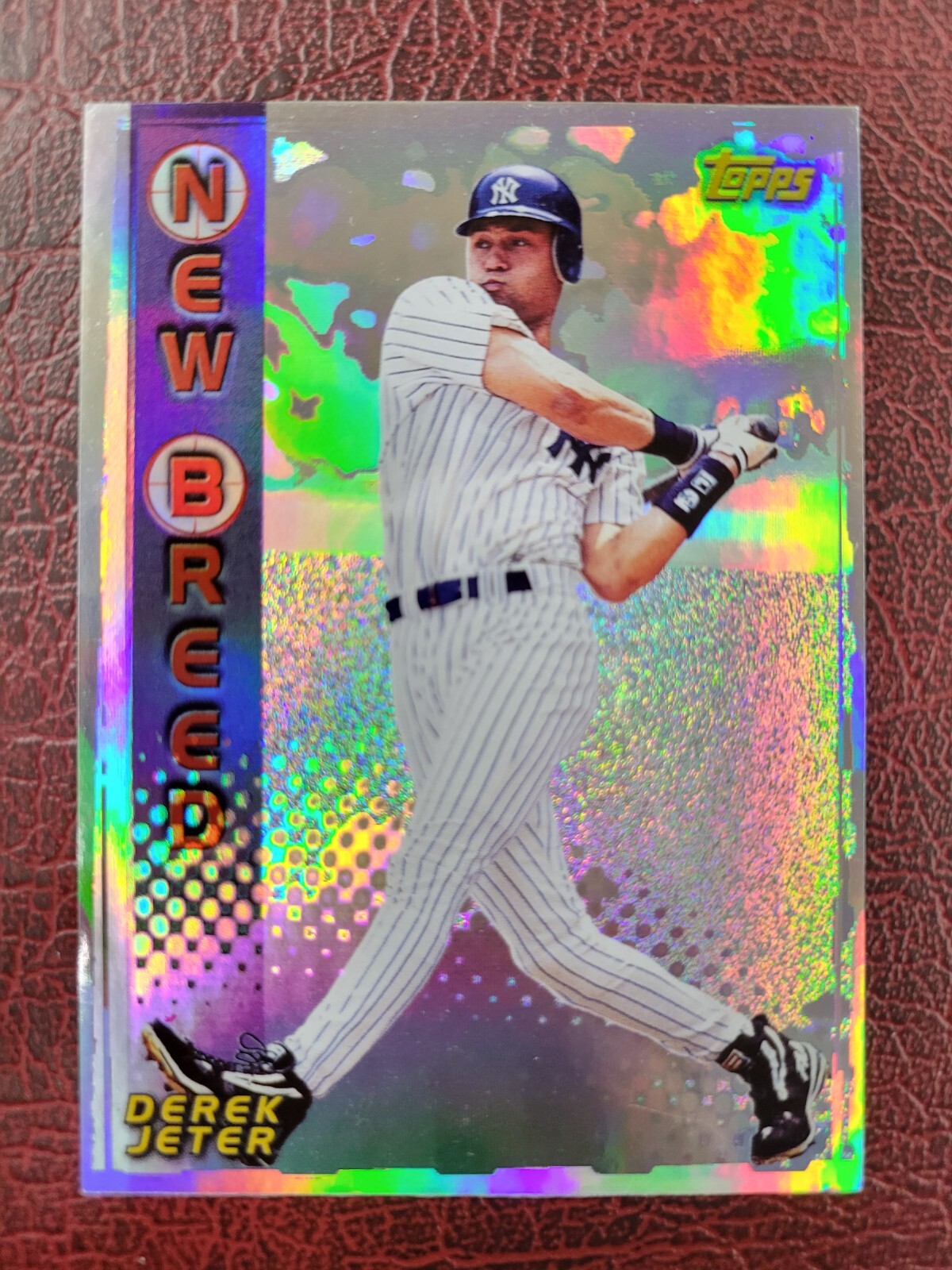 Derek Jeter 1998 TOPPS "NEW BREED" INSERT #NB9 NEW YORK YANKEES! | eBay