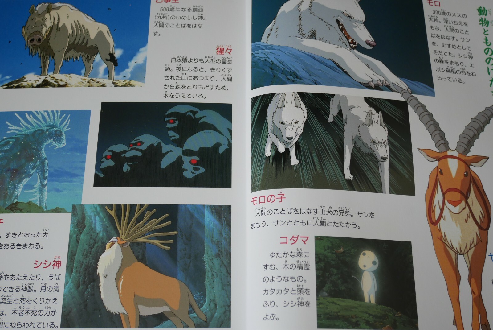 Princess Mononoke - Picture Book 1 by Hayao Miyazaki JAPAN | eBay