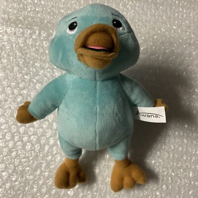 Awana Club - RARE - Blue Platypus Plush Toy Stuffed Animal -HTF ...