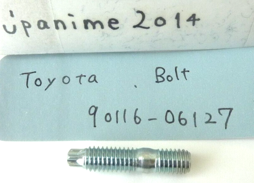 90116-06127 Toyota OEM Genuine BOLT, STUD(FOR OIL PAN) | eBay