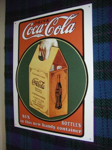 Coca Cola Advertising Sign Tin/Metal Made In USA-12x16 | eBay