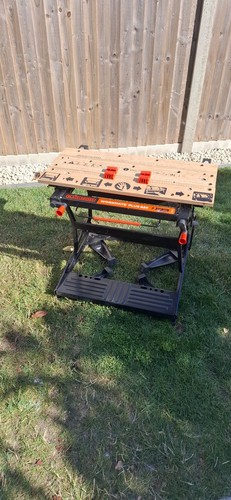 Black & Decker Workmate Plus WM825 Dual Height Workbench VGC | eBay UK
