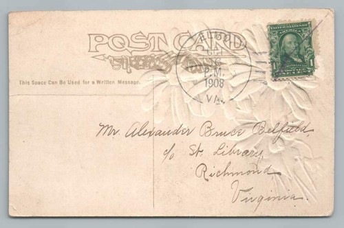 Elmo Virginia DPO Antique Halifax County Postcard Postal History Cancel ...