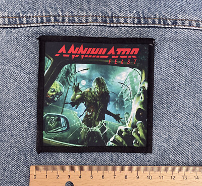 Annihilator - Feast Aufnäher / Patch | Heavy Metal Sammlung Battle ...