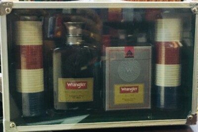 Wrangler Gift Set Cologne For Men 3.4 With Poker Chips And Deck Of ...