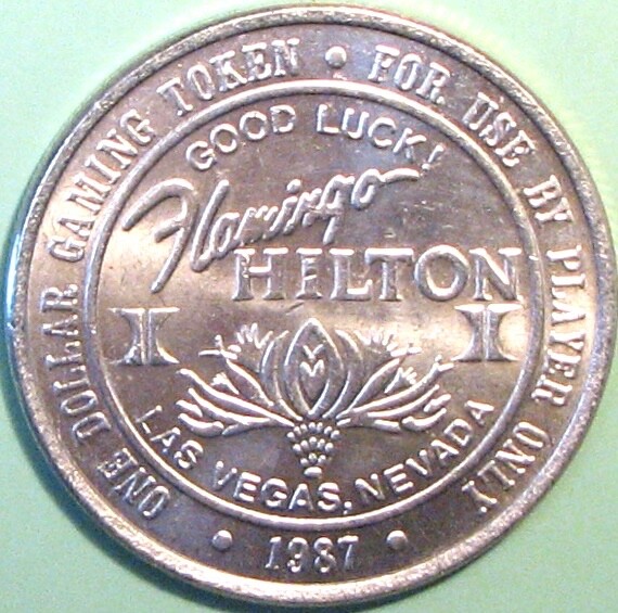 $1 Casino Token. Flamingo Hilton, Las Vegas, NV. U12. | eBay