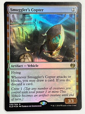 MTG Foil 1X Smuggler's Copter X1 (Prerelease Promo) Kaladesh Magic - LP ...