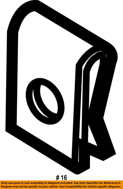 Ford OEM Front Bumper-valance Panel Nut Left W520822S439 for sale ...