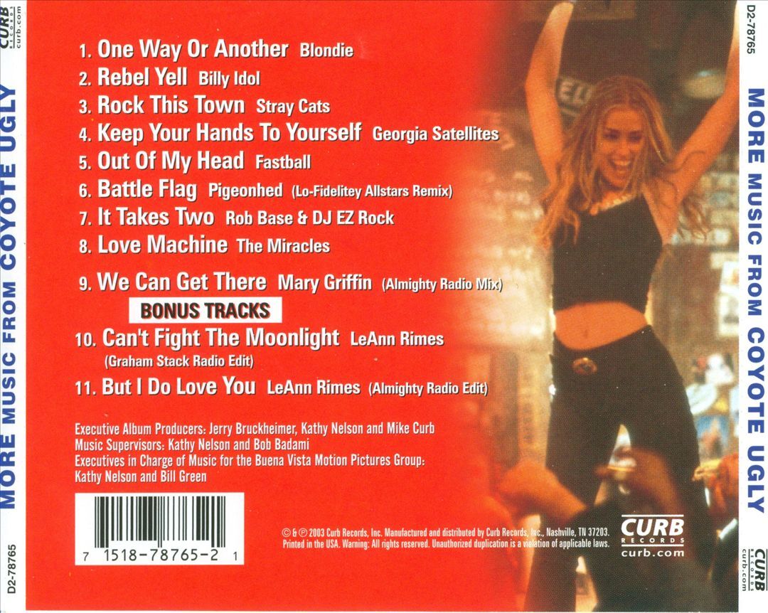 ORIGINAL SOUNDTRACK MORE MUSIC FROM COYOTE UGLY NEW CD 715187876521| eBay