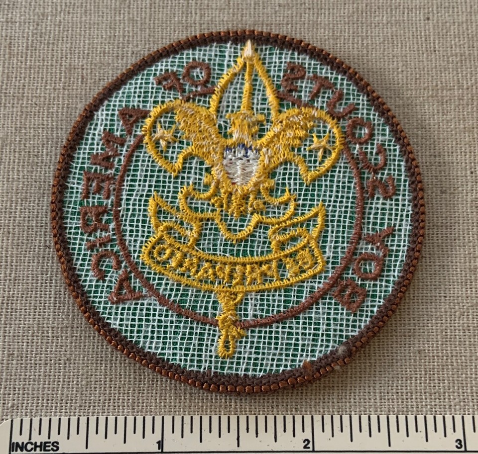 VTG 1960s JUNIOR ASSISTANT SCOUTMASTER Boy Scout Position PATCH BSA ...