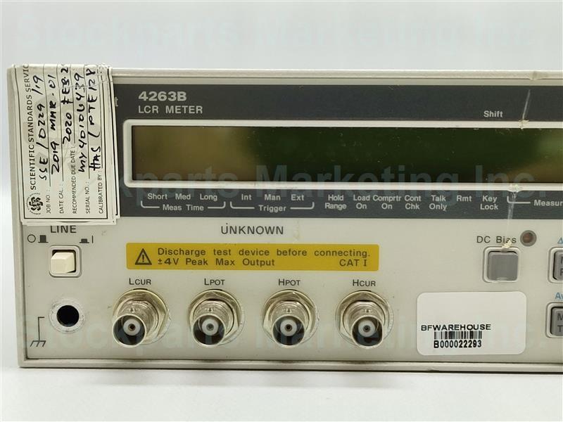 Agilent 4263B LCR Meter 30 Days Warranty Expedited Shipping | eBay