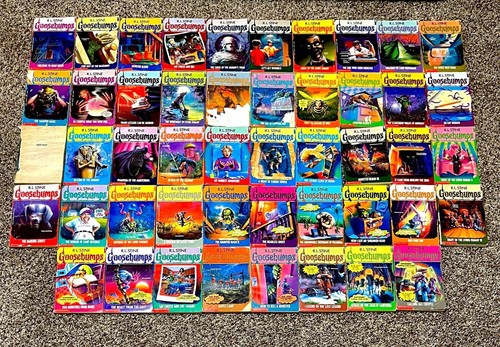 Goosebumps Books lot Partial Set 1-50 Near complete 48 Different R.L ...