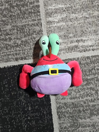 Mr Krabs Nikalodean Plush Stuffed Animal Toy Doll Defect | eBay