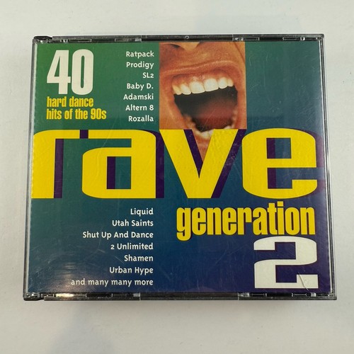 Rave Generation 2 on CD 2 Discs 40 Tracks Dance DJ Rave House 90’s | eBay