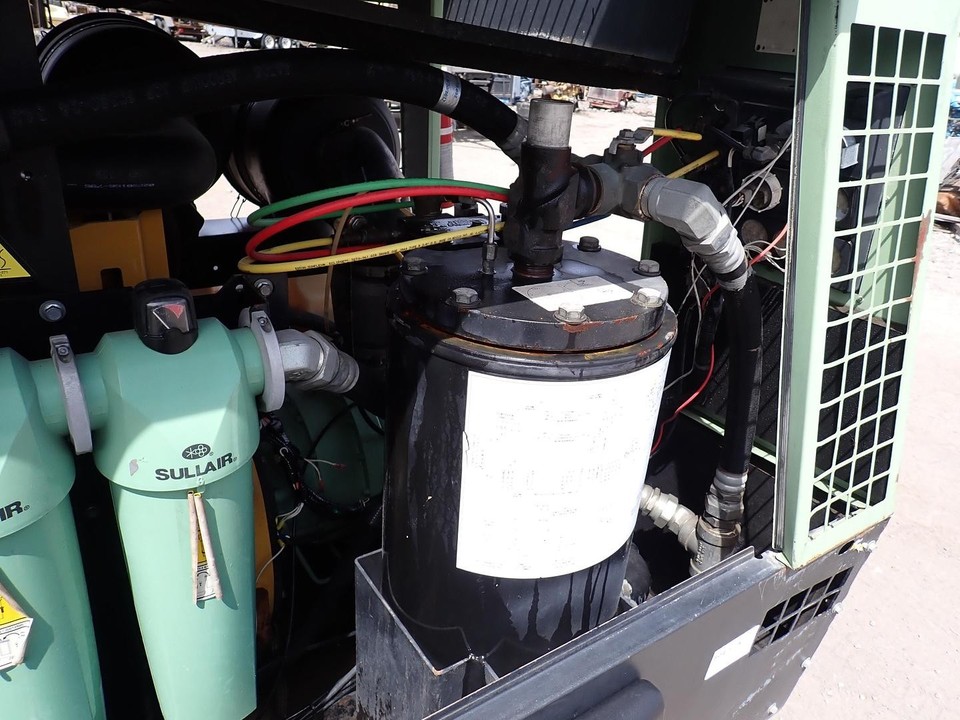 2018 Sullair 375HH Air Compressor VIDEO! 200 PSI 375 CFM AFTERCOOLED ...