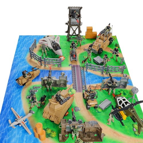 Army Men Action Figures Playset - 70+ PCS Realistic Army Toys ...