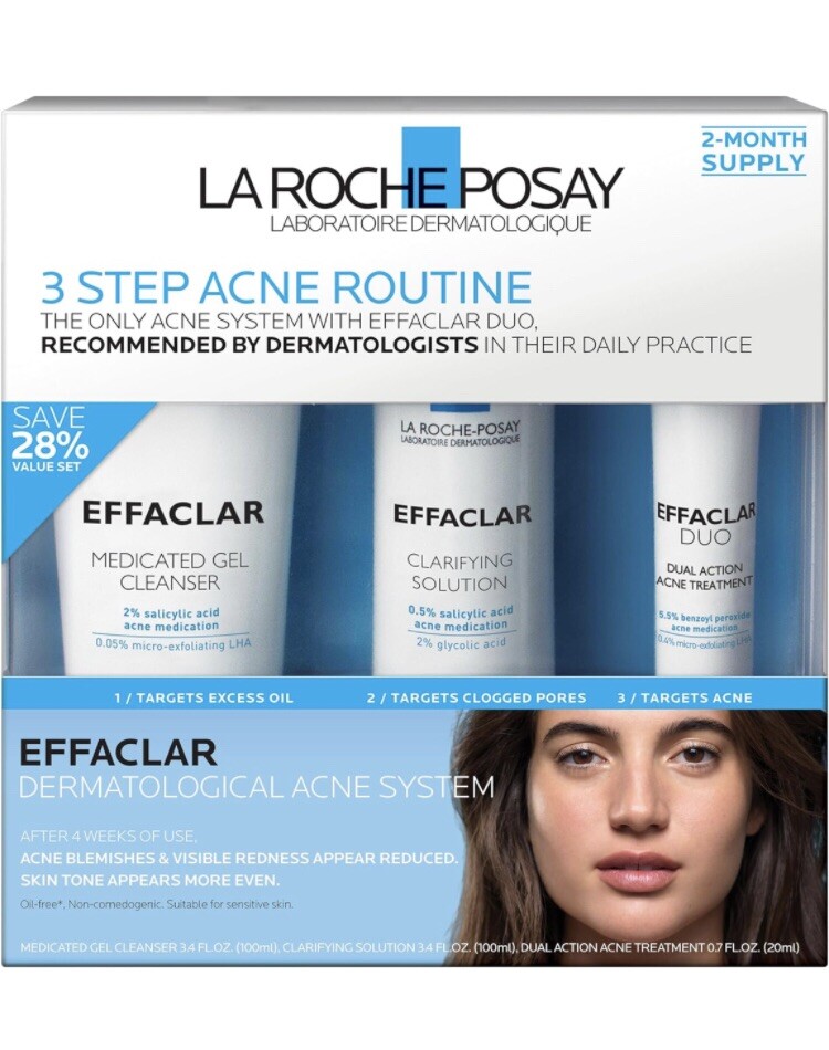 La Roche Posay Effaclar 3 Step System - New In Box 883140035282 | eBay