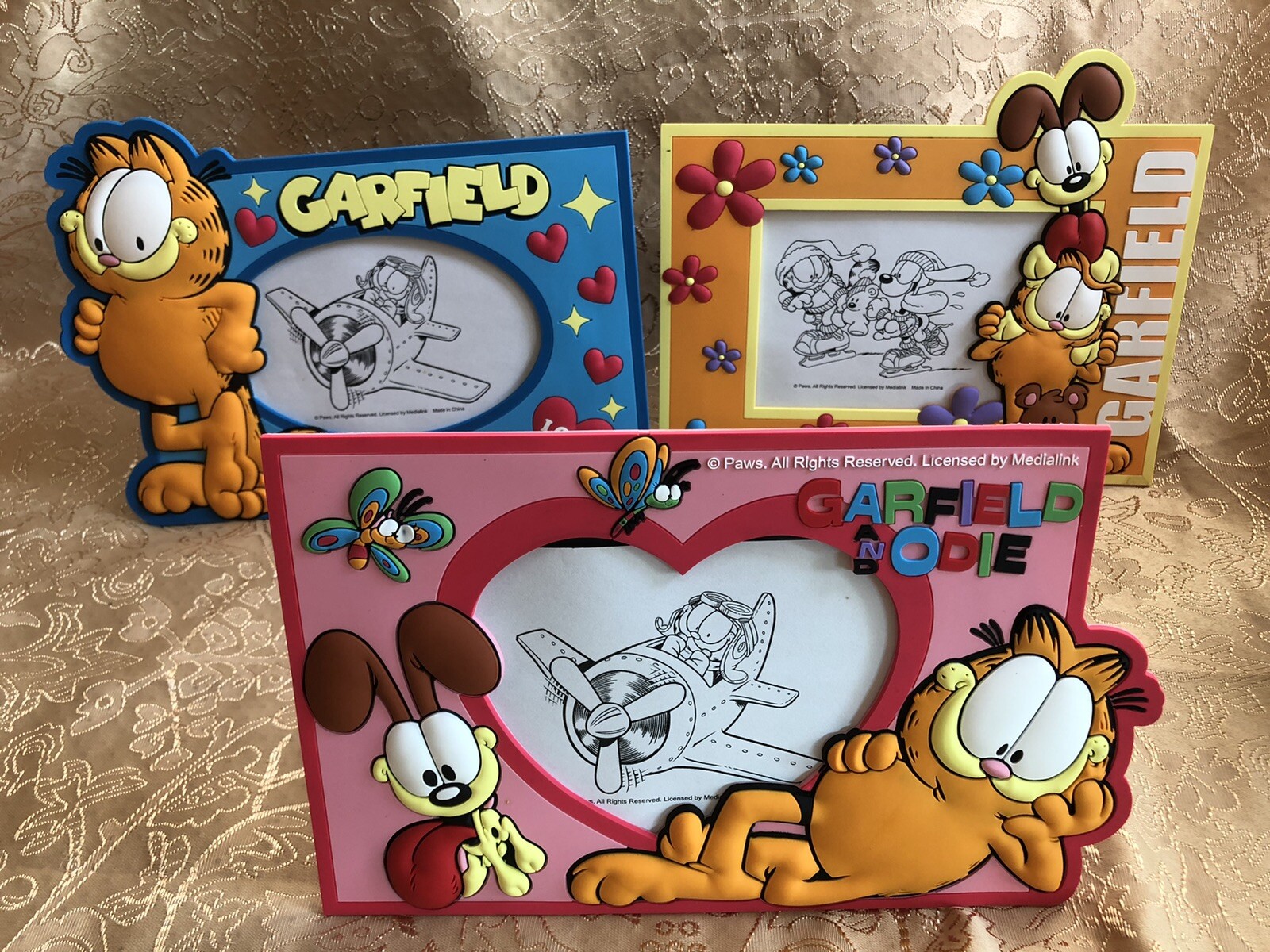 Garfield Photo Frame (soft plastic) - 3pcs | eBay