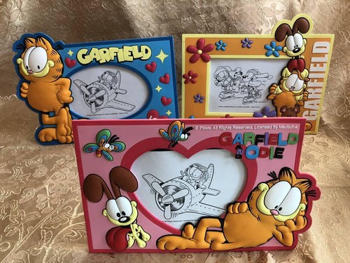 Garfield Photo Frame (soft plastic) - 3pcs | eBay
